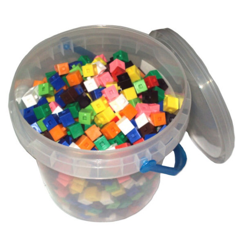 Learning Store Interlocking 1cm Centimeter Cubes, Set of 1000 - Maths ...