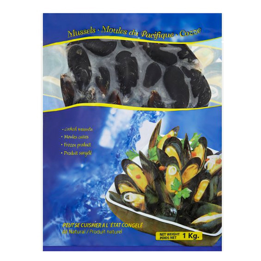 CB Chile Whole Shell Black Mussels 40/60 (1Kg) | Shopee Singapore