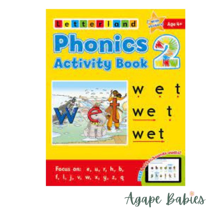 Letterland Phonics Activity Book 2 | Shopee Singapore