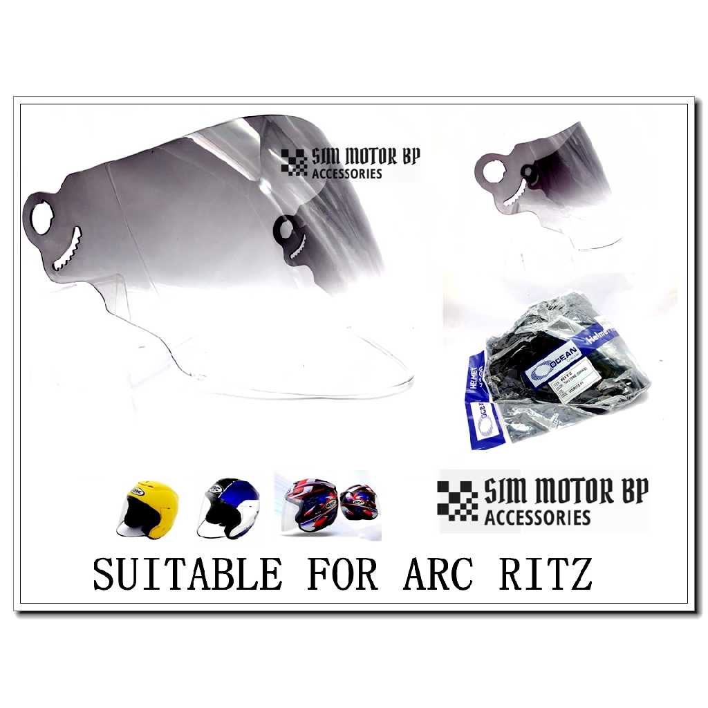 ARC RITZ VISOR (2 TONE) AR1/AR3/AR4/AR5 | Shopee Singapore