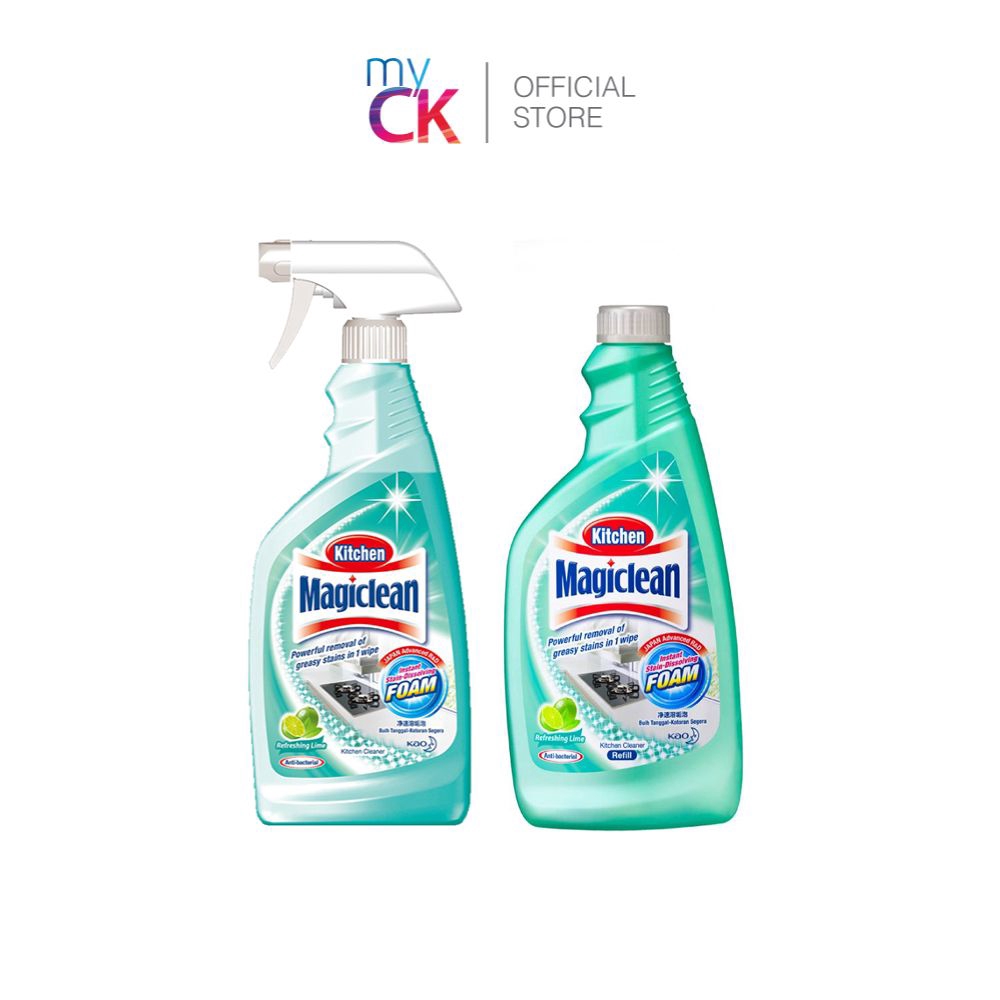 (Bundle of 2) Magiclean Kitchen Refreshing Lime Cleaner Trigger ...