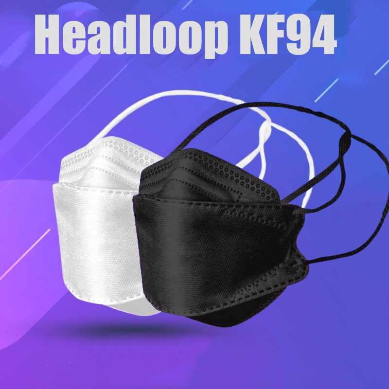 [SG] 50pcs KF*94 Mask KF*94 DisposableMASK Head Loop Mask Headloop 4-ply Mask Head Loop KF*94 ...