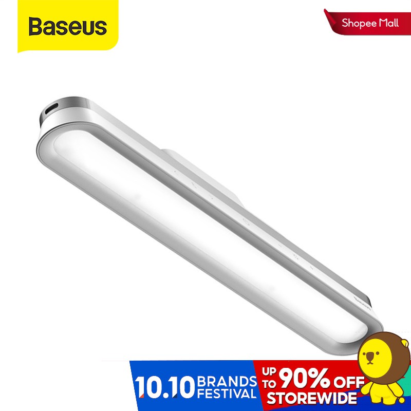 Baseus Hanging Magnetic LED Table Lamp Chargeable Stepless Dimming Desk ...