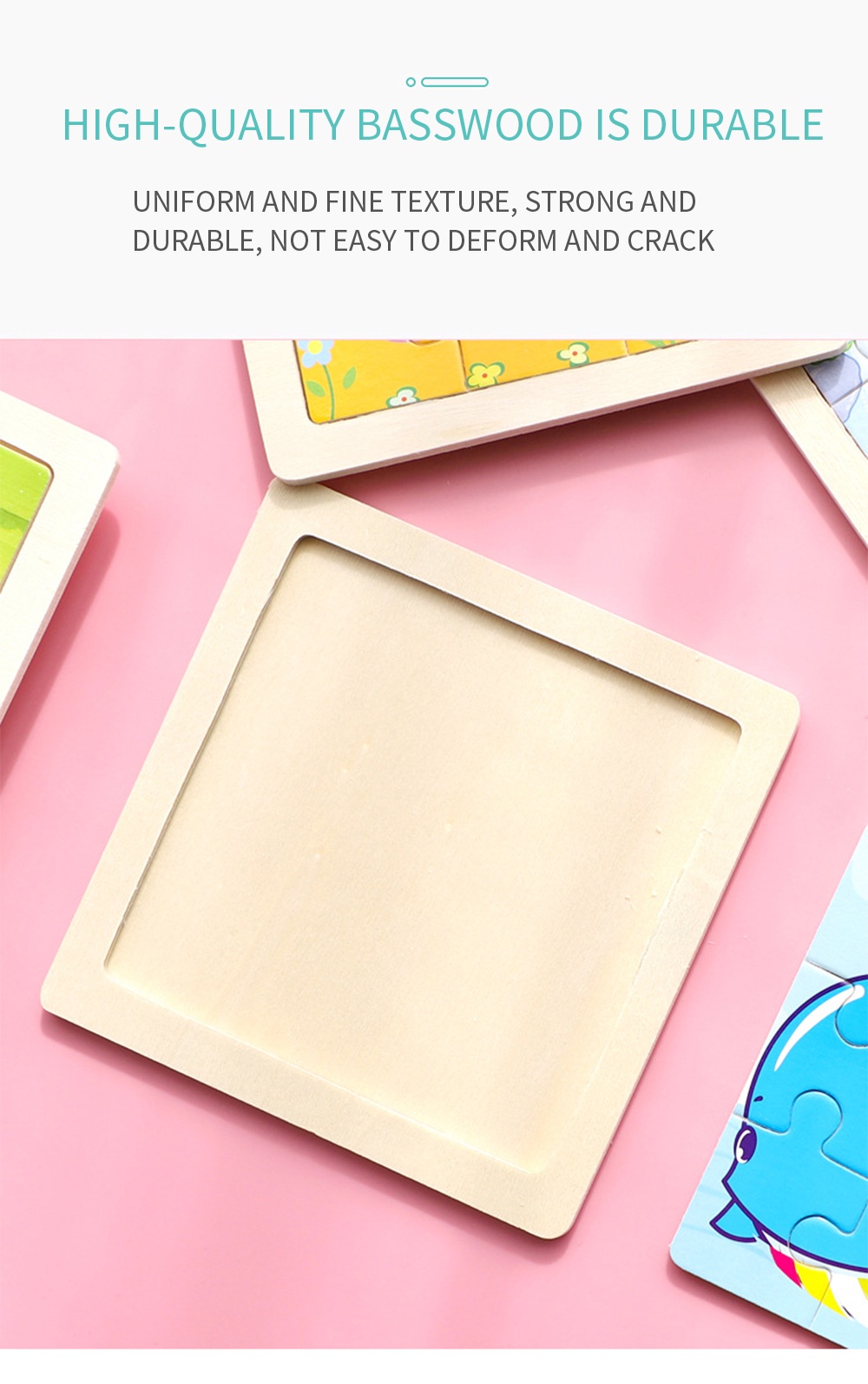 🎠SG Stock🎠Children's Puzzle Grasp Grasp Board Jigsaw Puzzle Birthday ...