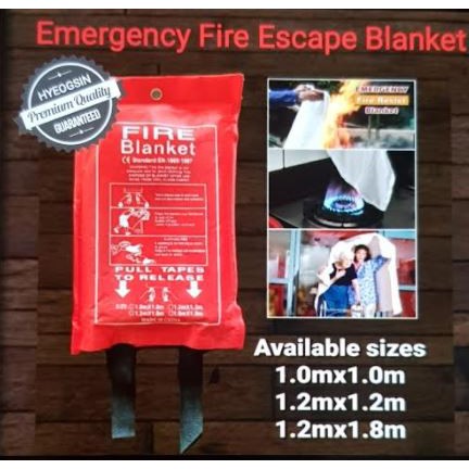 Fire Blanket for Kitchen Fire Home Fire Escape Blanket Household Fire ...