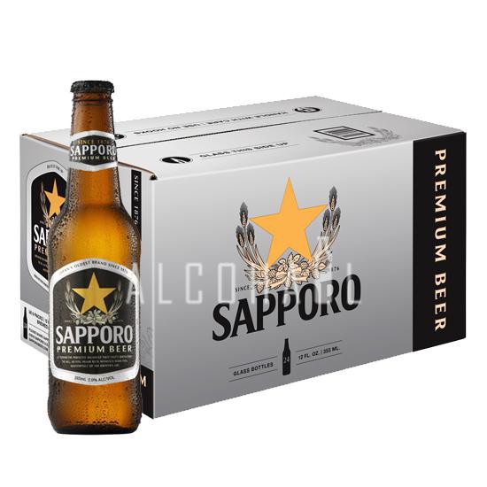 Sapporo Pint Beer - CASE 24 X 330ml | Shopee Singapore