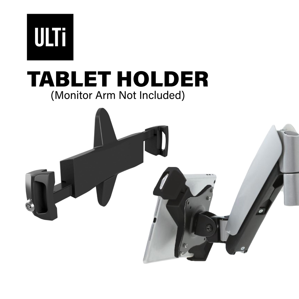 ULTi Tablet VESA Mount Adapter - Holds 7.9 to 12.9" Tablet Screens ...