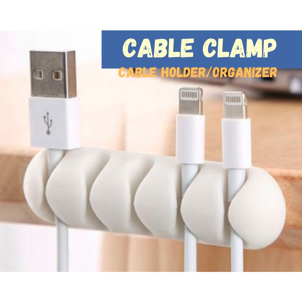 🔥SG READY STOCK🔥Self Adhesive USB Cable Organizer Wire Storage, Charger ...