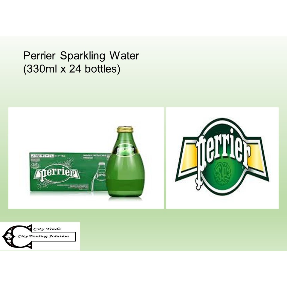 Perrier Sparkling Water (330ml x 24 bottles) The ultimate refreshment ...