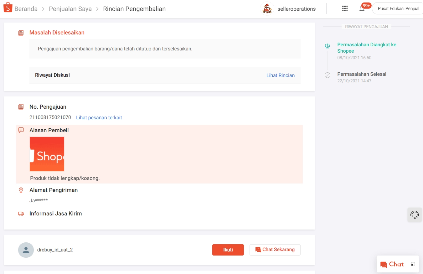 Pengajuan Banding Pengembalian Barang/Dana Shopee Mall | ID Pusat Edukasi Penjual [Shopee]