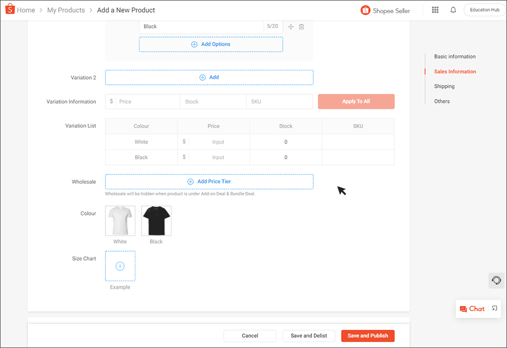 Listing a product on Seller Centre | Shopee PH Seller Education Hub