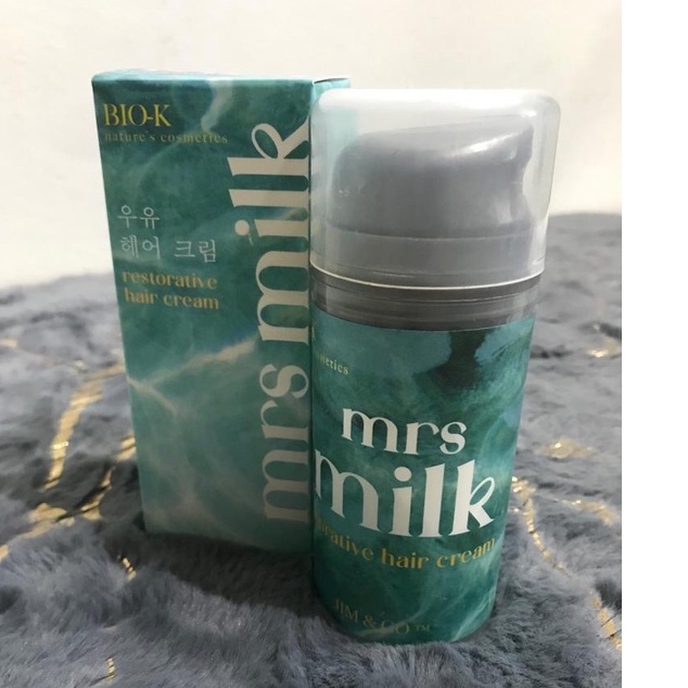 [OFFICIAL STORE] BIO-K Mrs Milk (Restorative Hair Cream) | Shopee Singapore