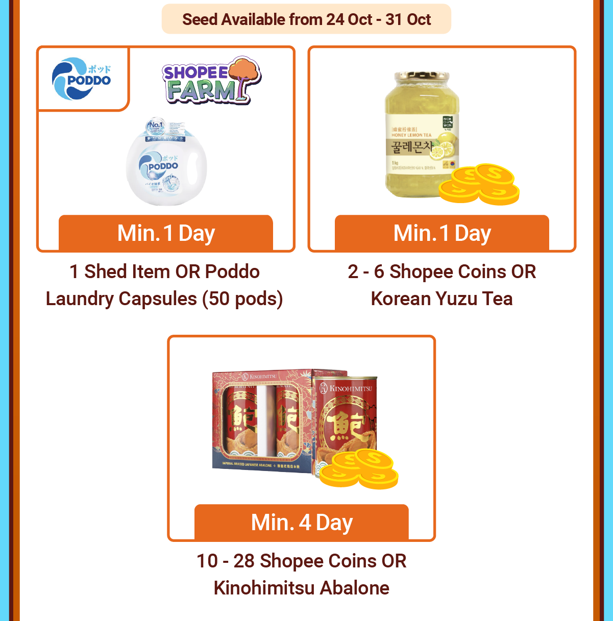 Shopee Farm November 2022 | Water Plants Daily For Attractive Prizes ...