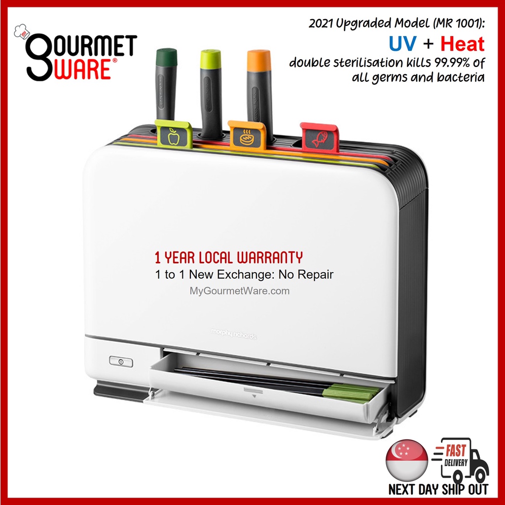 [SG Stock] 6 in 1 UV+HEAT Dry Disinfecting Steriliser Cutting Board and ...