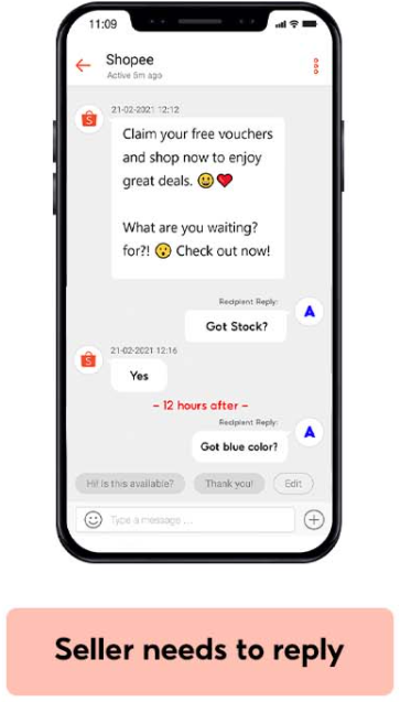 Chat Broadcast Chat Response Rate (CRR) User Guide | Shopee MY Seller ...