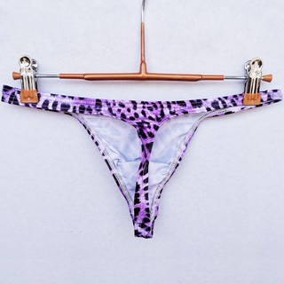 Sexy Underwear for Men Fashion leopard print Men's Thong Raised ...