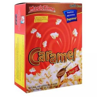 MAGIC TIME POPCORN CARAMEL 240G | Shopee Singapore