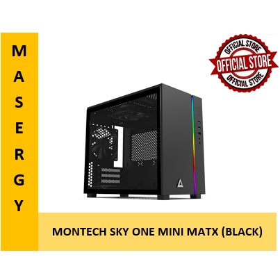 MONTECH SKY ONE MINI MATX (BLACK) | Shopee Singapore