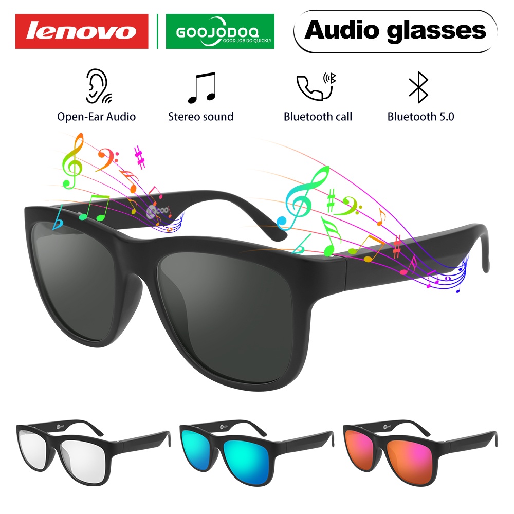 Goojodoq smart glasses wireless bluetooth earphone 5.0 sunglasses ...