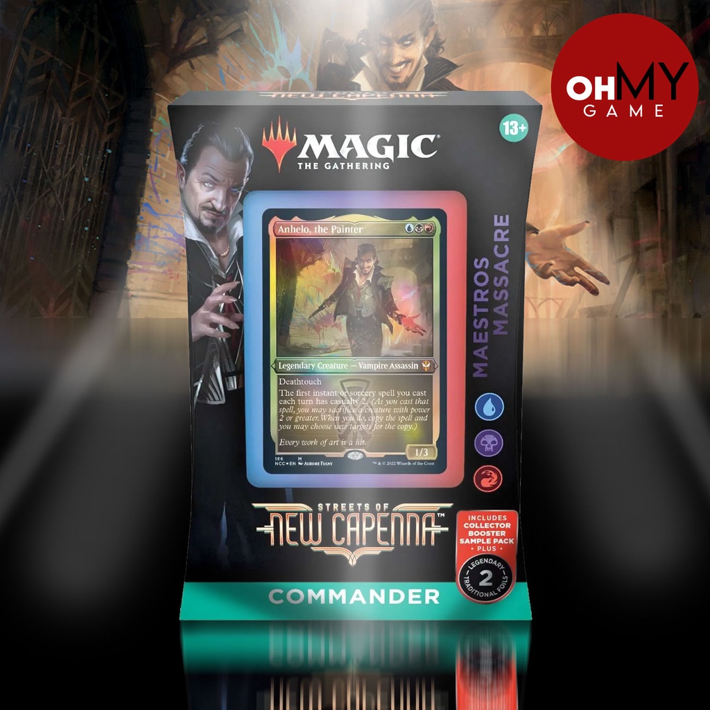 Magic The Gathering - Streets of New Capenna Commander Decks - Maestros Massacre | Shopee Singapore