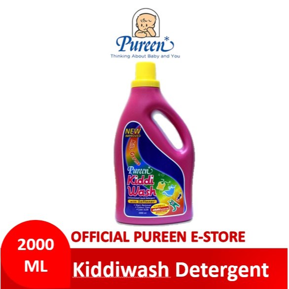 Pureen Kiddiwash Liquid Detergent 2 litres | Shopee Singapore