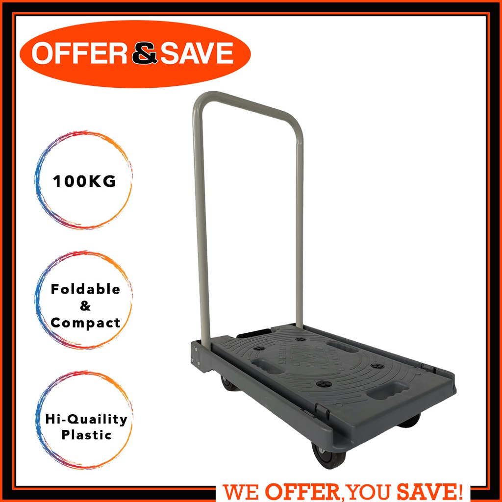 ONS Durable Foldable Handheld Trolley for Warehouse or Home Use 100KG ...