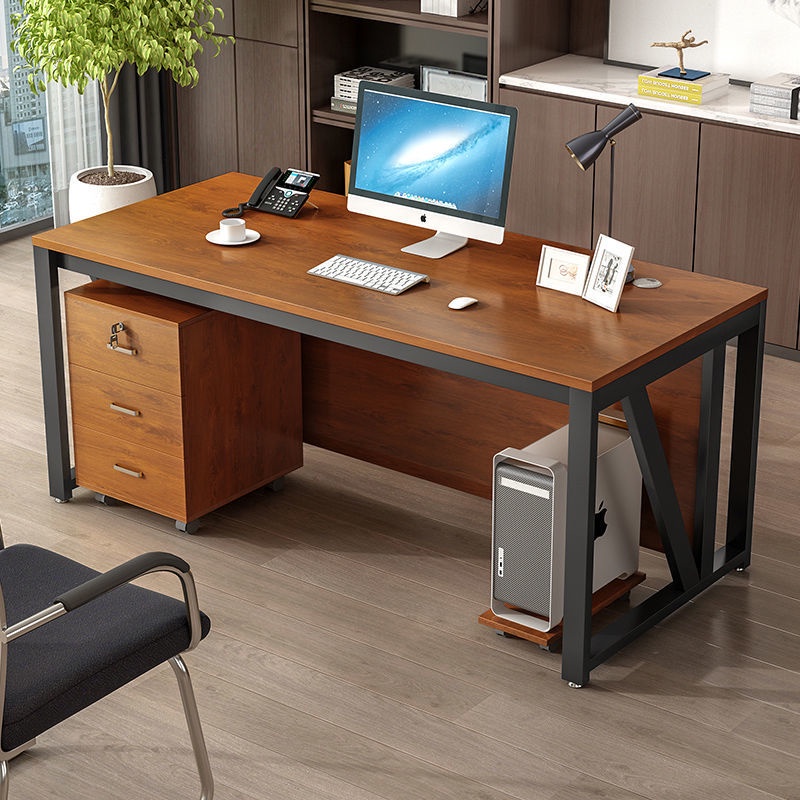 IkunChen Computer Table Study Table Coffee Table With Storage Simple ...