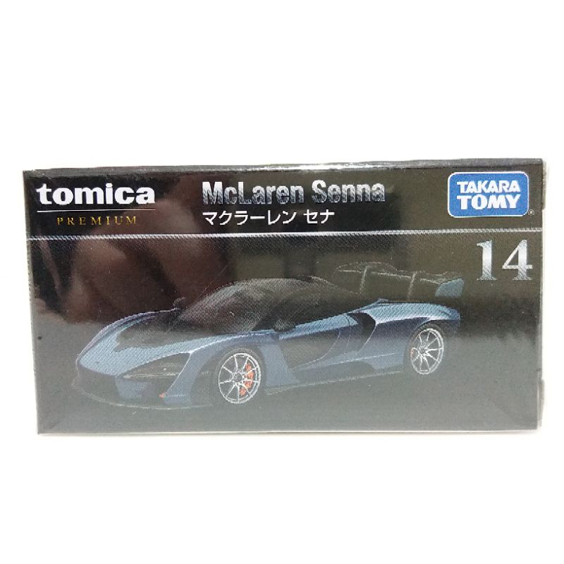 Tomica Premium No.14, 1/62 McLaren Senna (Dark Blue) | Shopee Singapore