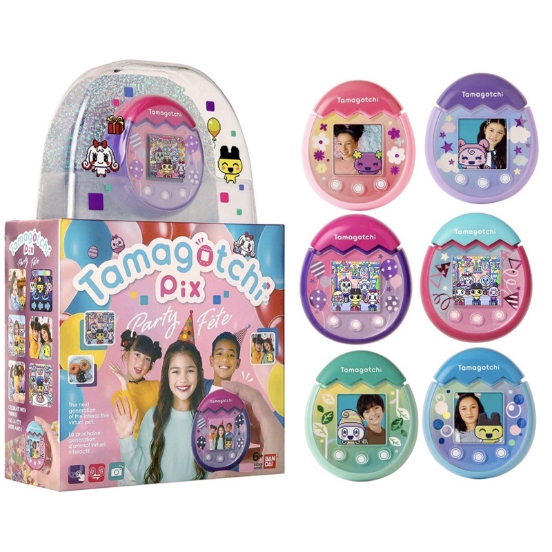 Tamagotchi Pix - Floral (Pink)/ Tamagotchi Pix - Sky (Purple ...