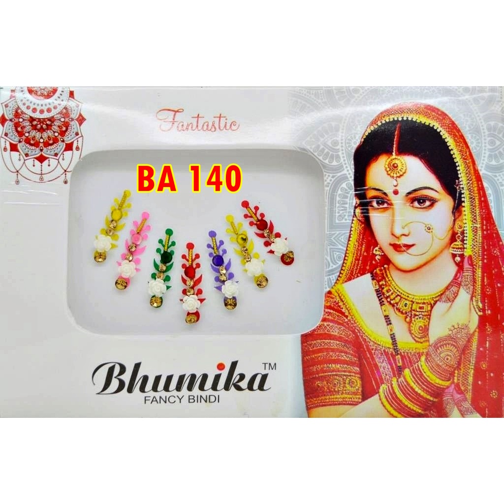 Bindi India Code BA / Forehead Indian Bride Decoration | Shopee Singapore