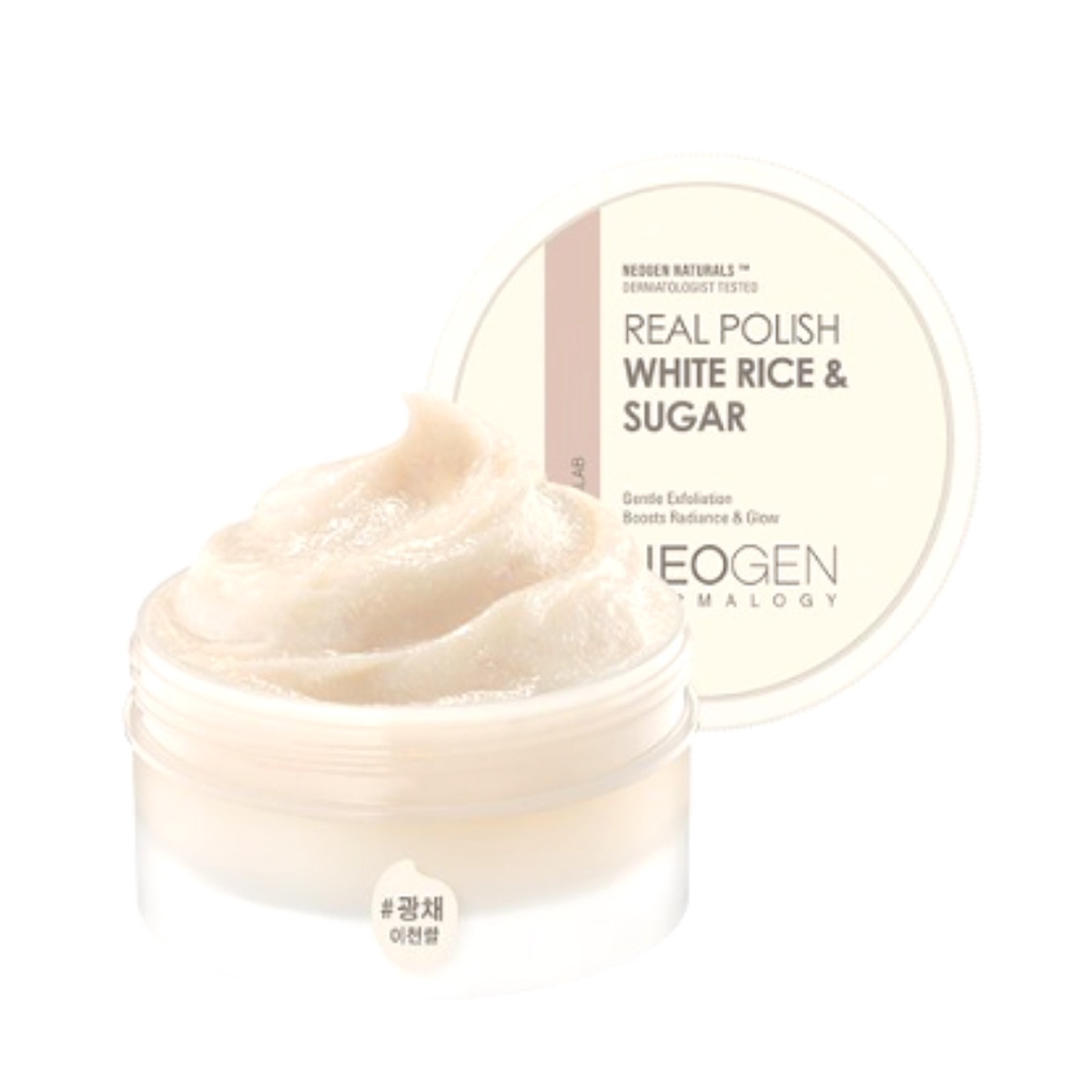 [Neogen] Real Polish White Rice and Sugar Face Scrub 100g x 1ea ...