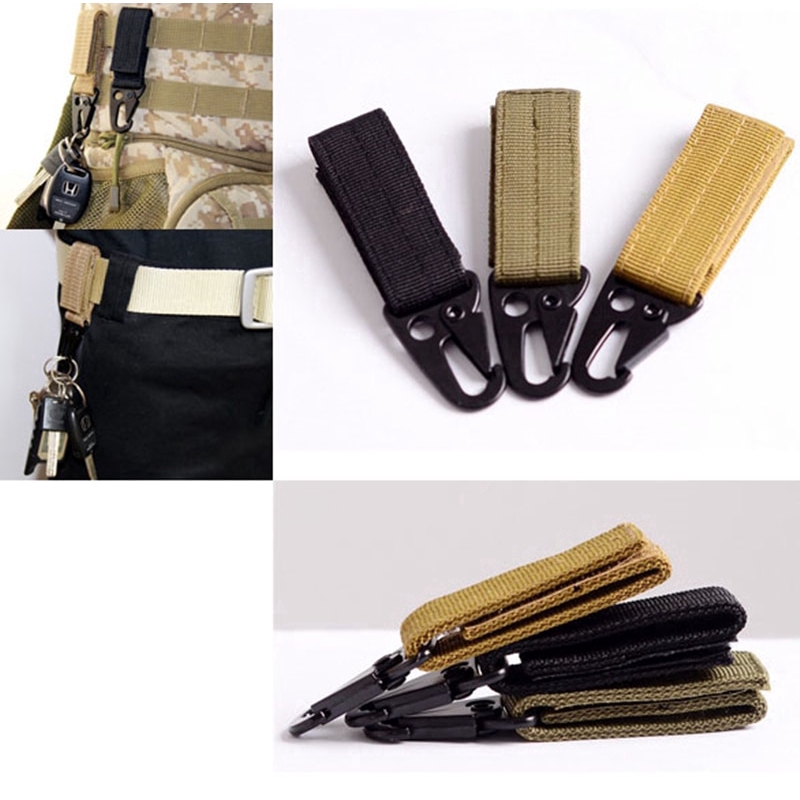 molle attach belt clip webbing backpack strap Quickdraw clasp outdoor ...