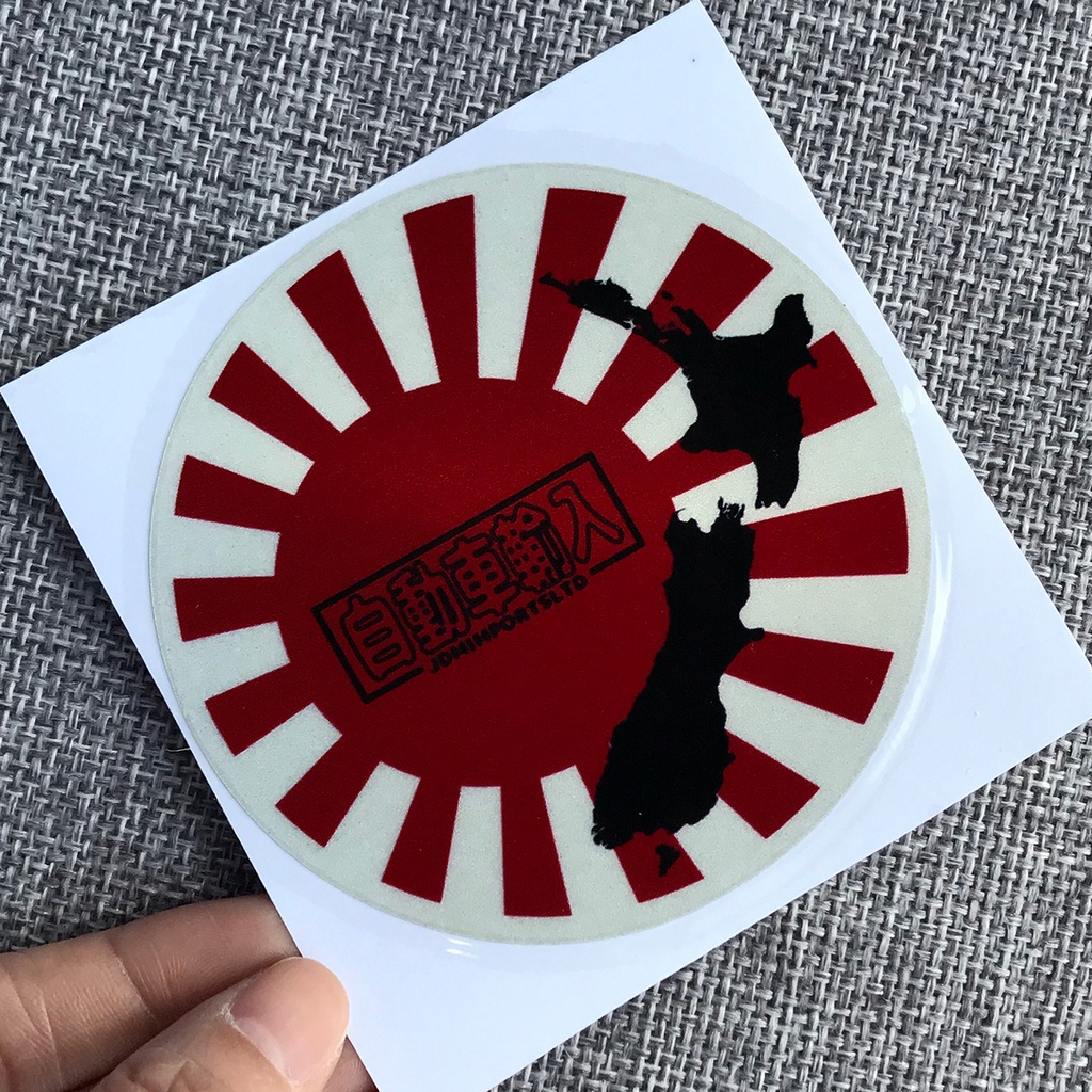 JDM Made in Japan new car reflective decals decals motorcycle stickers ...