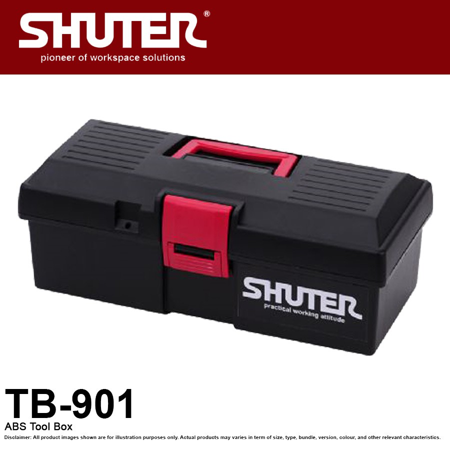 Shuter TB-901 and TB-902 ABS Tool Box. [Made in Taiwan] | Shopee Singapore