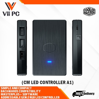 Cooler Master Addressable Gen 2 RGB LED Controller A1, 3 ARGB headers ...