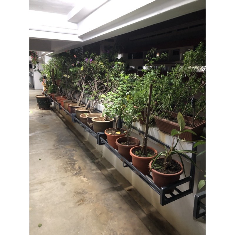 Modern Heavy Duty Standard Flower Plant Rack Balcony Display Shelf for ...