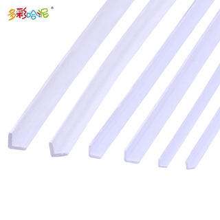 L-bar DIY manual building model material ABS angle bar plastic angle ...