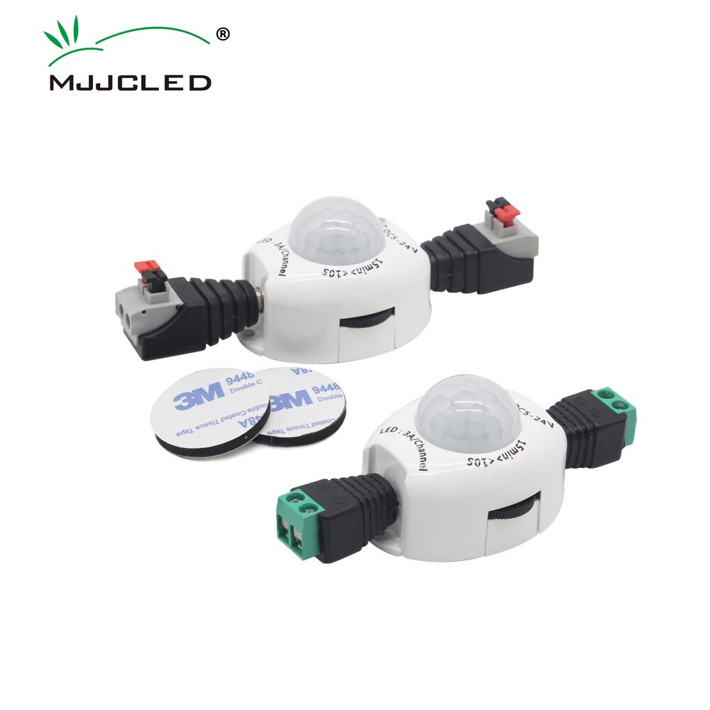 PIR Motion Sensor 12V DC Switch 5V LED Strip Light Movement Detector 5 ...