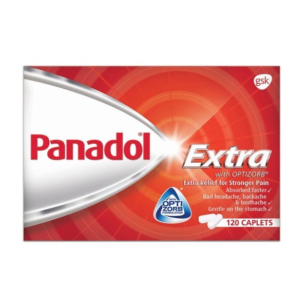 PANADOL EXTRA 120 CAPLETS (Packing 6 x 20 Caplets) | Shopee Singapore