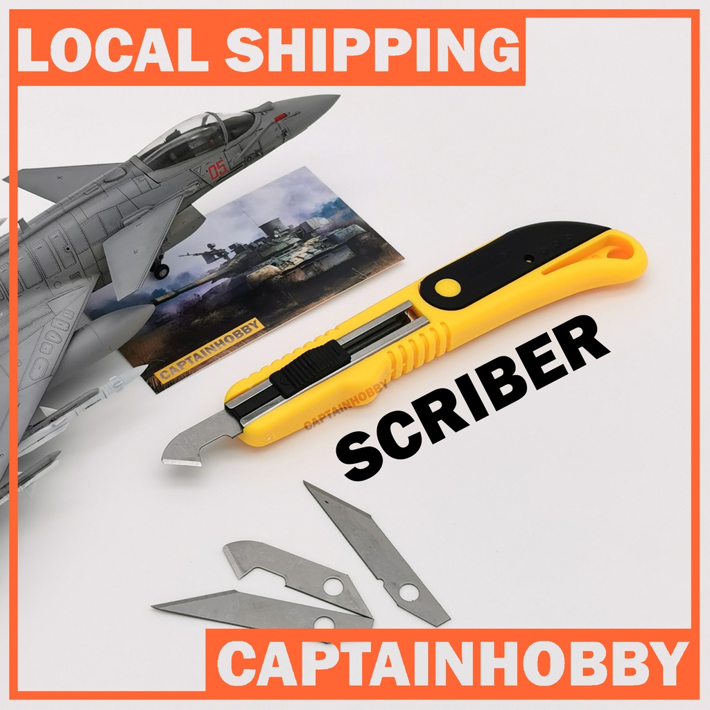 Plastic Scriber Panel Line Engraver Hobby Tool by Manwah for Gunpla ...