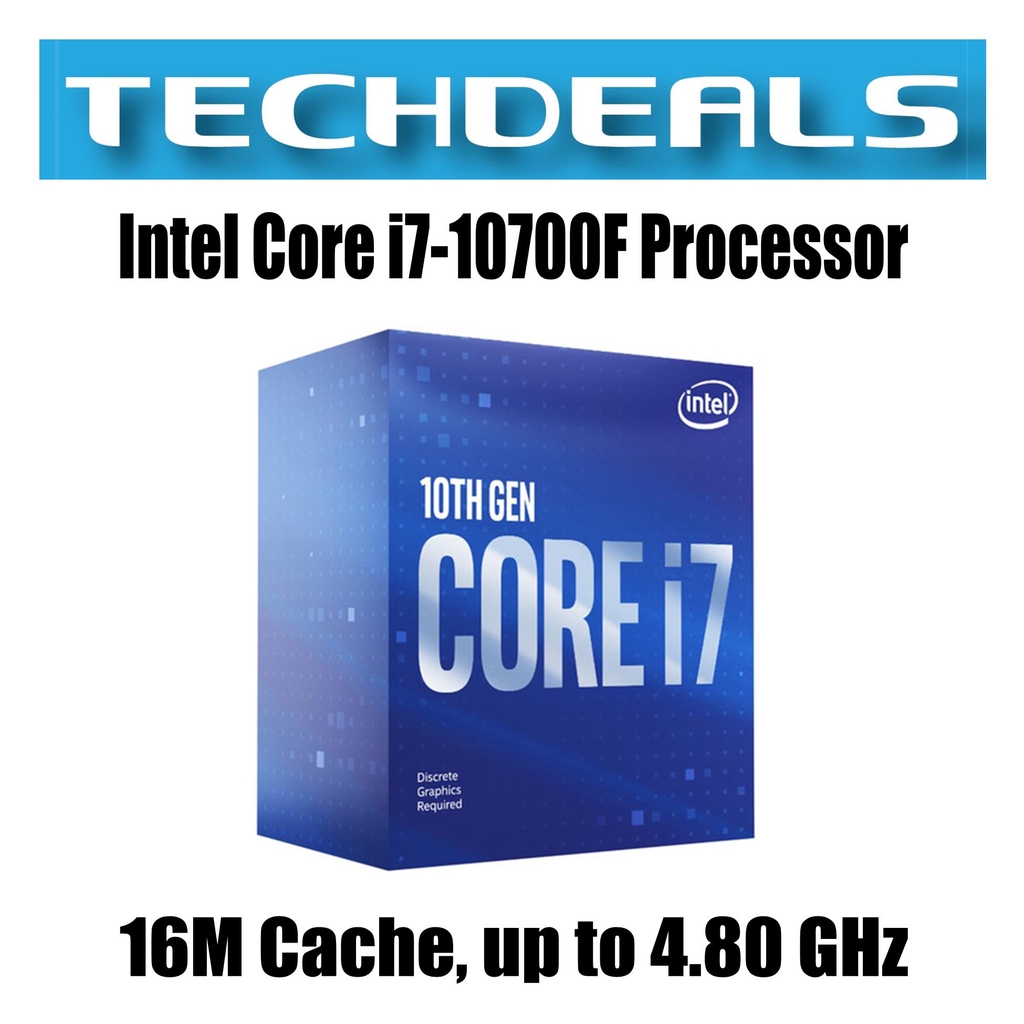 Intel Core i7-10700F Processor 16M Cache, up to 4.80 GHz | Shopee Singapore