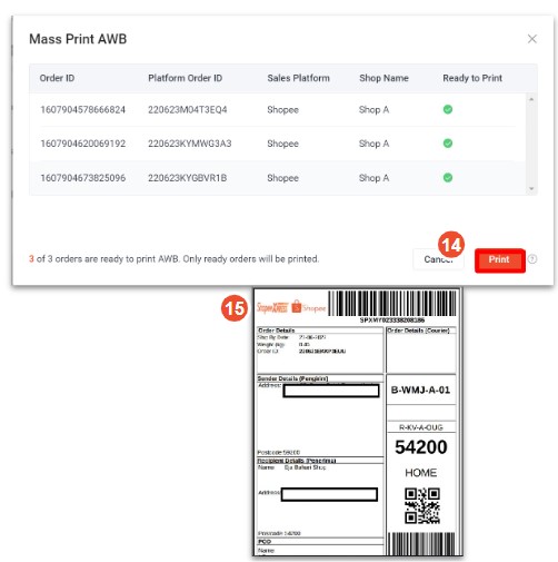 MyStock: How to process orders? | Shopee MY Seller Education Hub