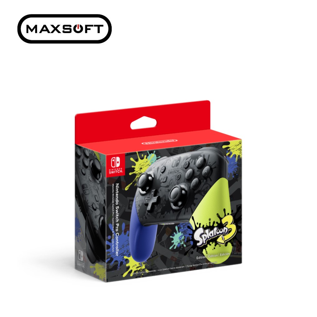 Nintendo Switch Pro Controller - Splatoon 3 Edition | Shopee Singapore