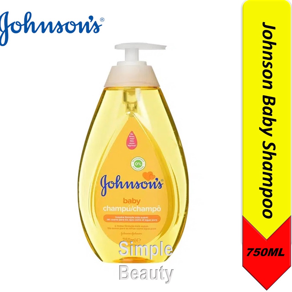 Johnsons Baby Shampoo, 750ML | Shopee Singapore