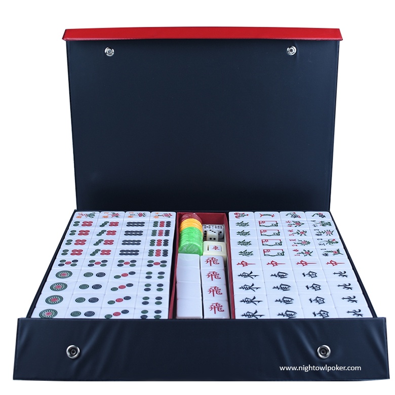 Jade White Lucky Mahjong Tiles Set (Singapore) | Shopee Singapore