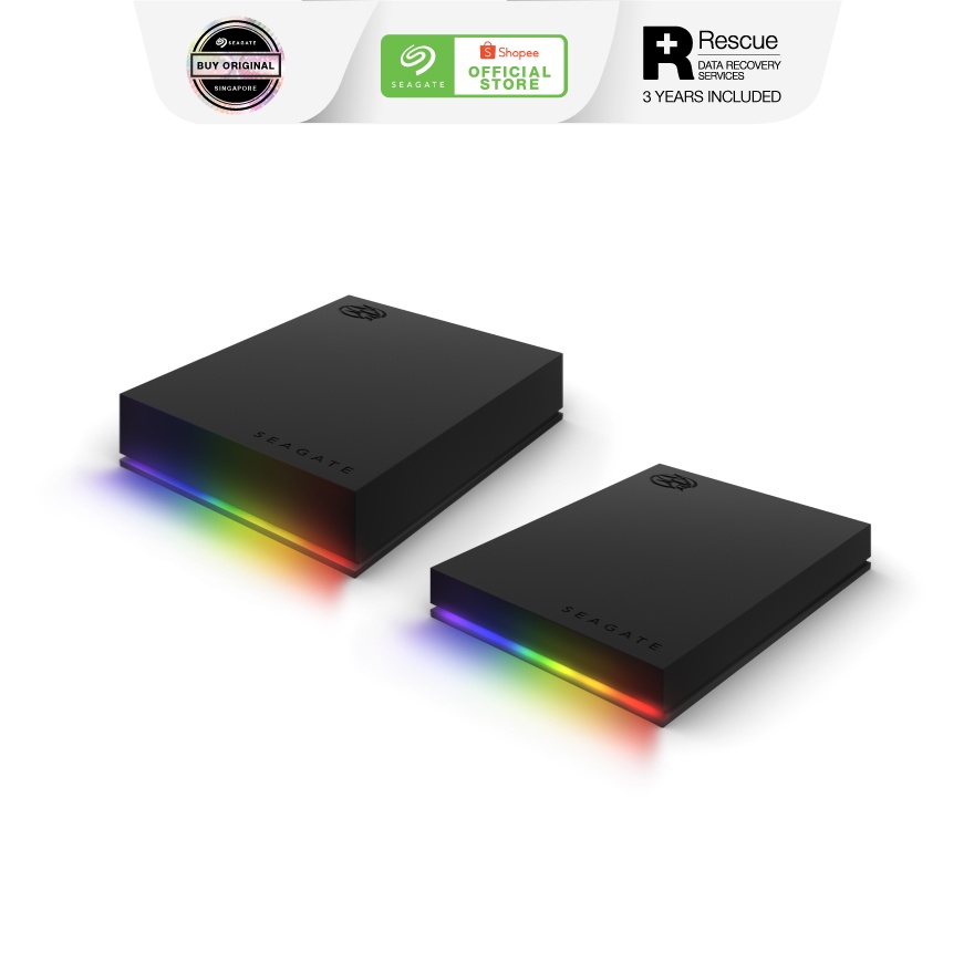 Seagate FireCuda Gaming External Hard Drive / Hard Disk / HDD (1TB/2TB ...