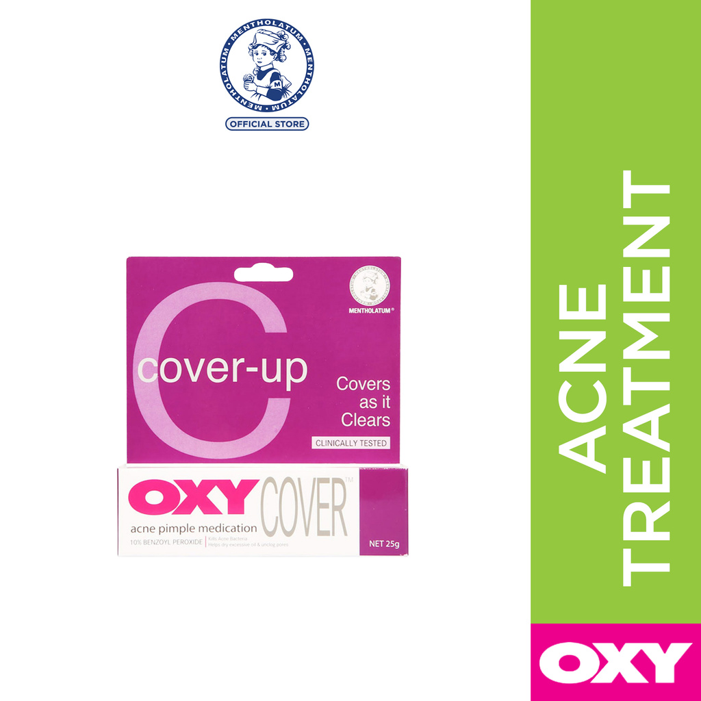 OXY 10 Cover Lotion 25g (For Covering & Clearing Stubbborn Pimple ...