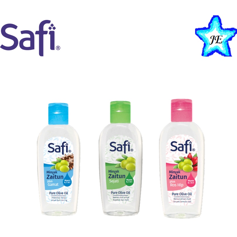 safi minyak zaitun pure olive oil with vitamin a,c & e 50ml | Shopee ...