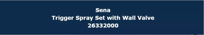 GROHE Sena Trigger Spray Set with wall valve (Bidet Spray) | Shopee ...