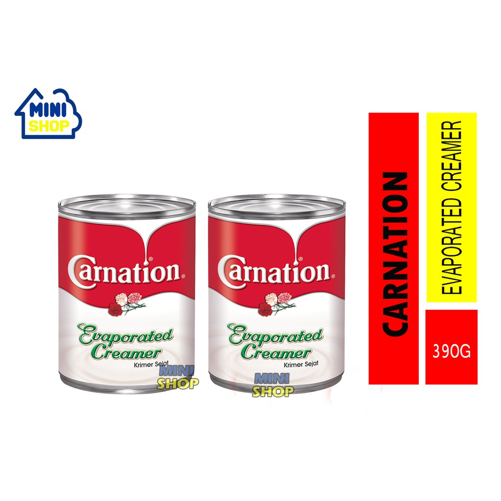 CARNATION KRIMER SEJAT EVAPORATED CREAMER 390G | Shopee Singapore